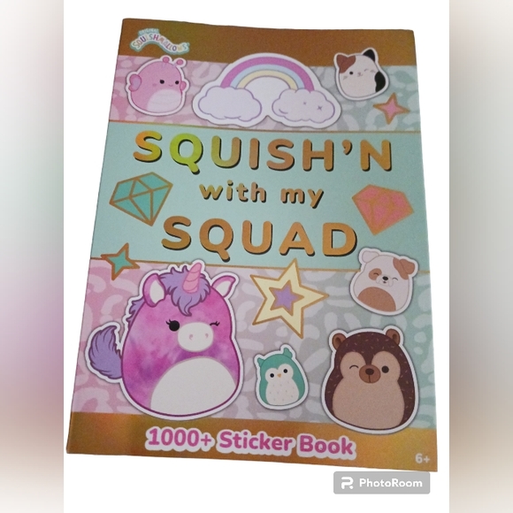 squish'n | Toys | Squihn With My Squad 00 Stickersnwt | Poshmark